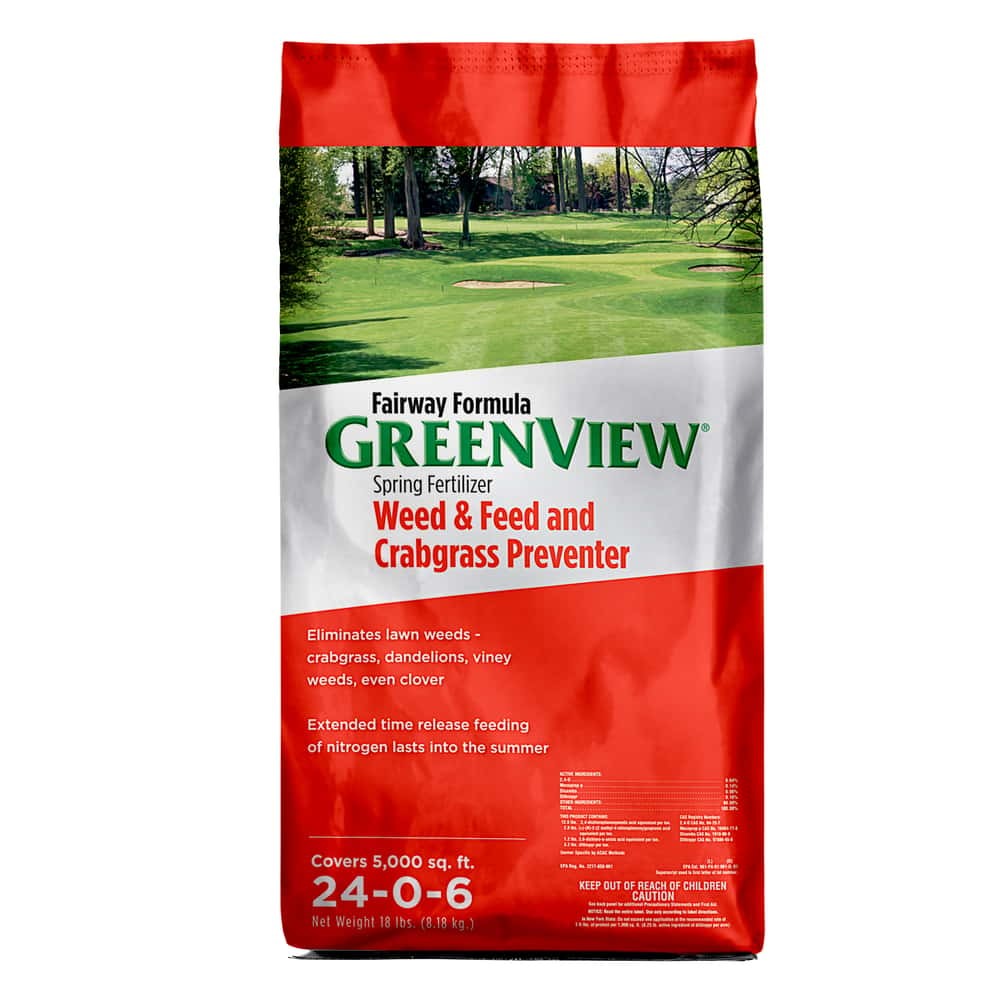 GreenView Fairway Formula Weed & Crabgrass Lawn Fertilizer For All ...
