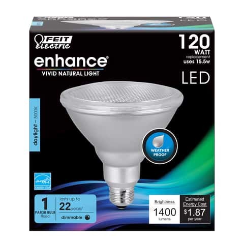 Feit Enhance PAR38 E26 (Medium) LED Bulb Daylight 120 Watt Equivalence ...