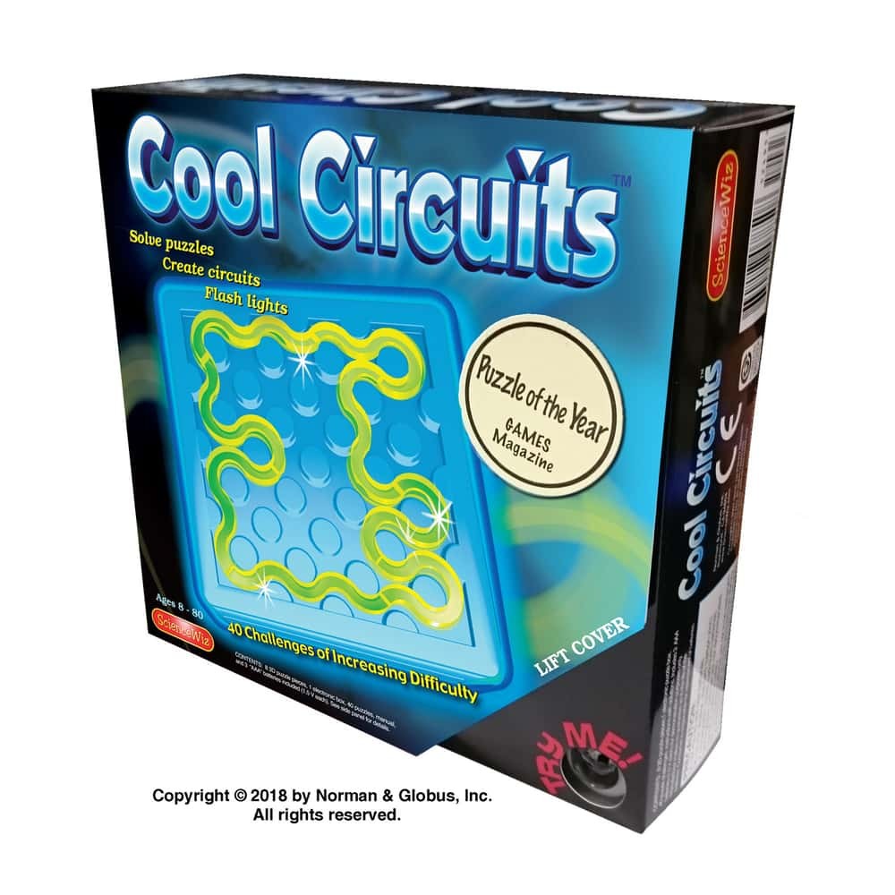 Science Wiz Cool Circuits Games/Science STEM Learning Cool Circuit Kit ...
