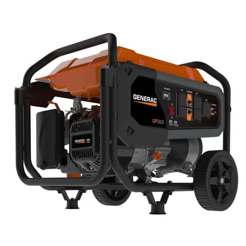 Generac GP Series 3600 W 4500 W 120 V Gasoline Portable Portable ...