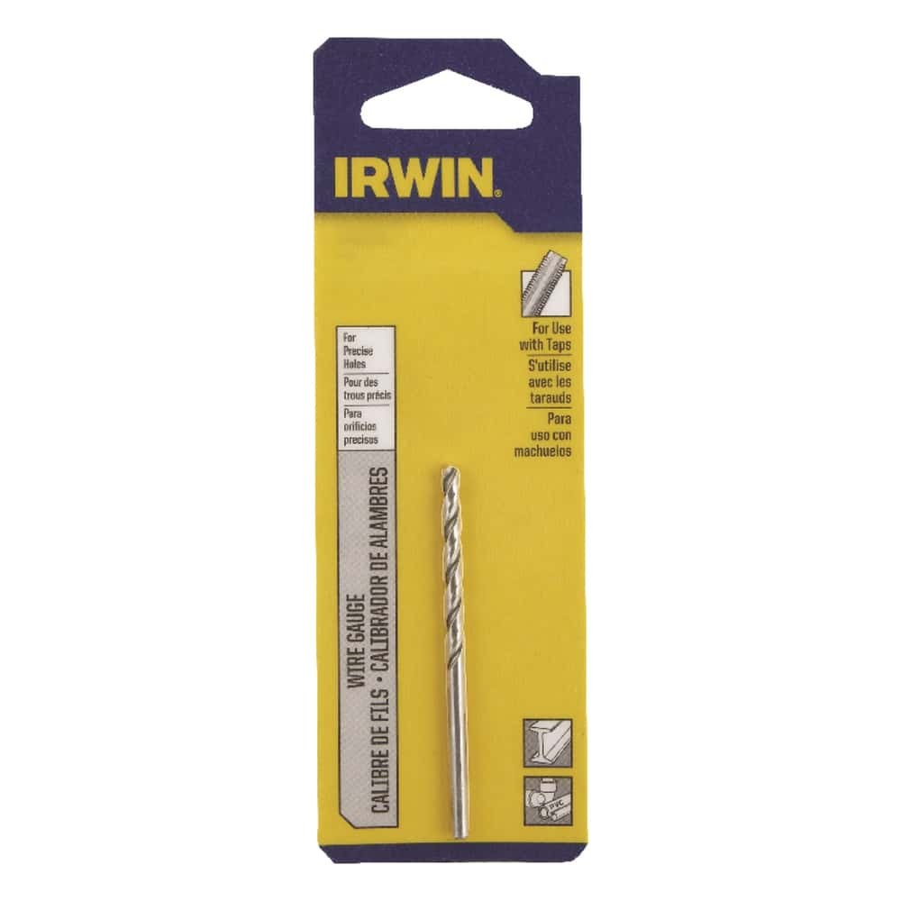 Irwin #56 X 1-3/4 in. L High Speed Steel Jobber Length Wire Gauge Bit ...