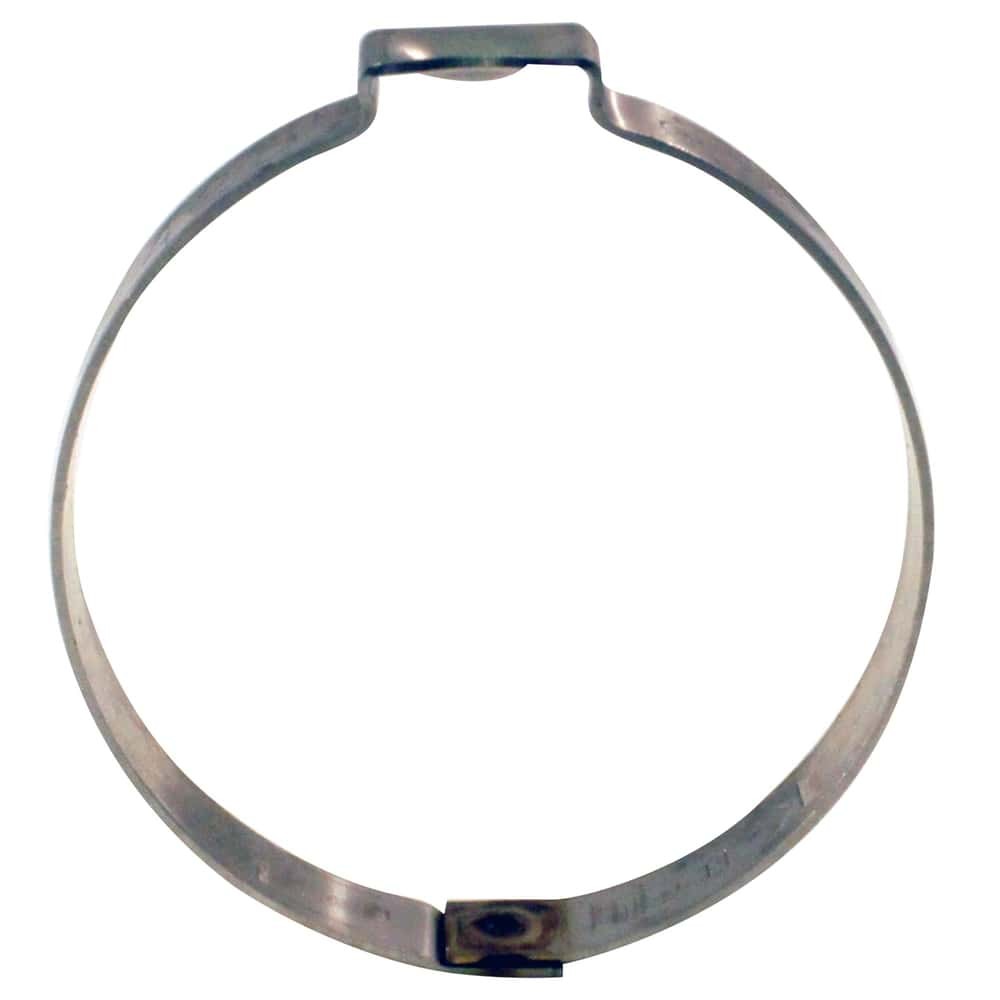 Apollo 1 in to 1 in. SAE 24 Silver Clamp Ring Stainless Steel Band ...