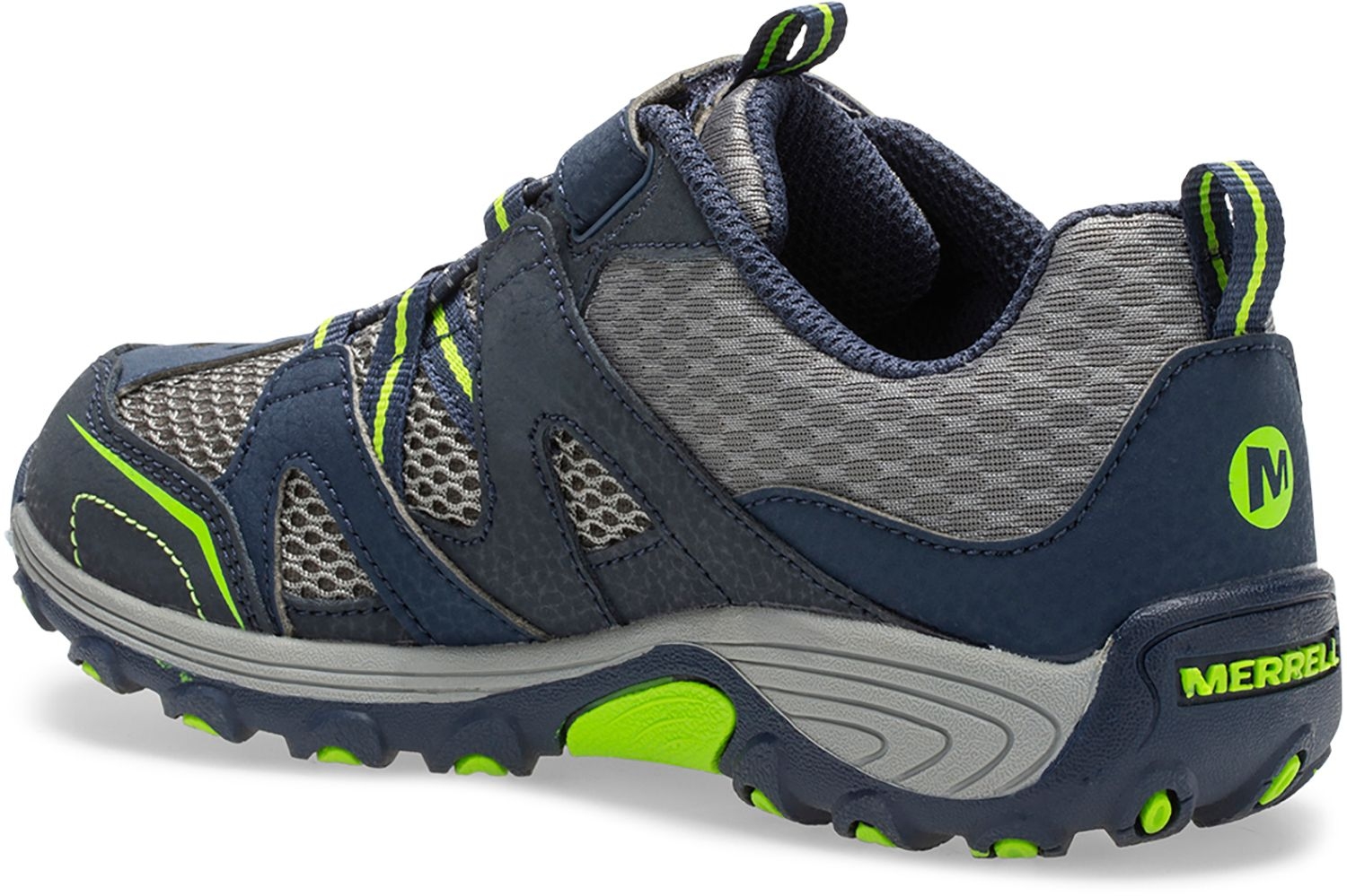 Merrell Kids' Trail Chaser Hiking Shoes, Boys', 12 W, Navy/Green Deals ...