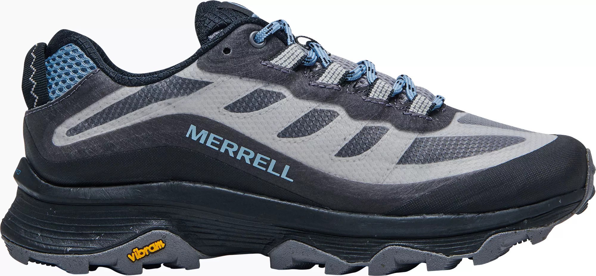 Merrell Women's Moab Speed Hiking Shoes, Size 10, Charcoal/Blue Deals ...