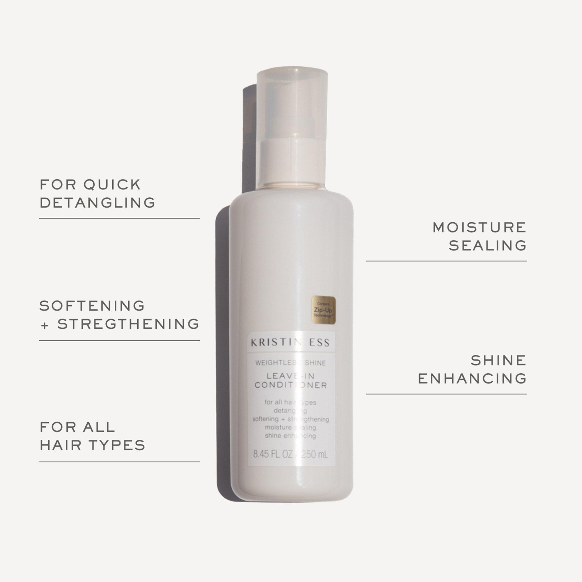 KRISTIN ESS HAIR Weightless Shine Leave-In Conditioner Spray for Dry ...