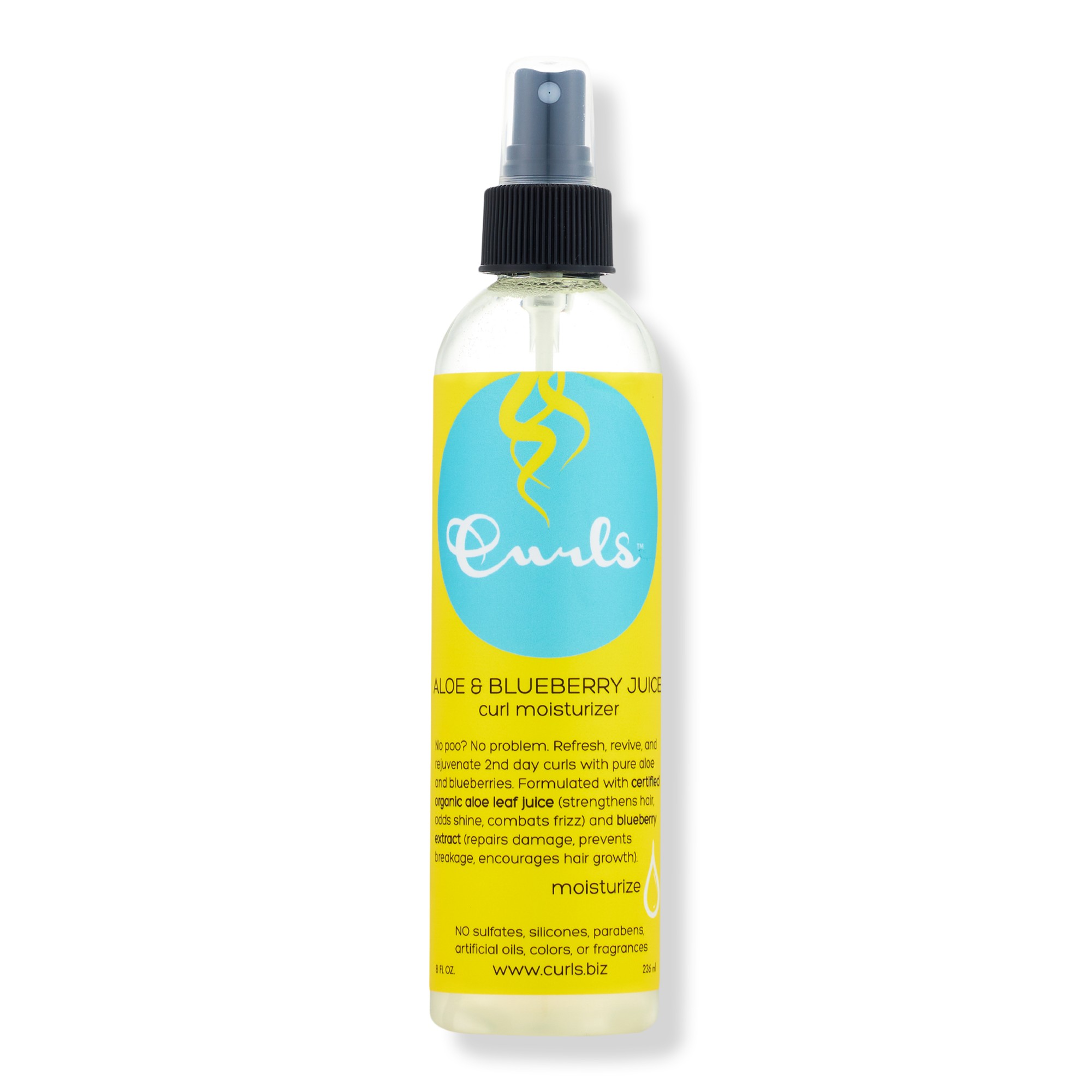 Mejores ofertas e historial de precios de CURLS Aloe & Blueberry Juice ...