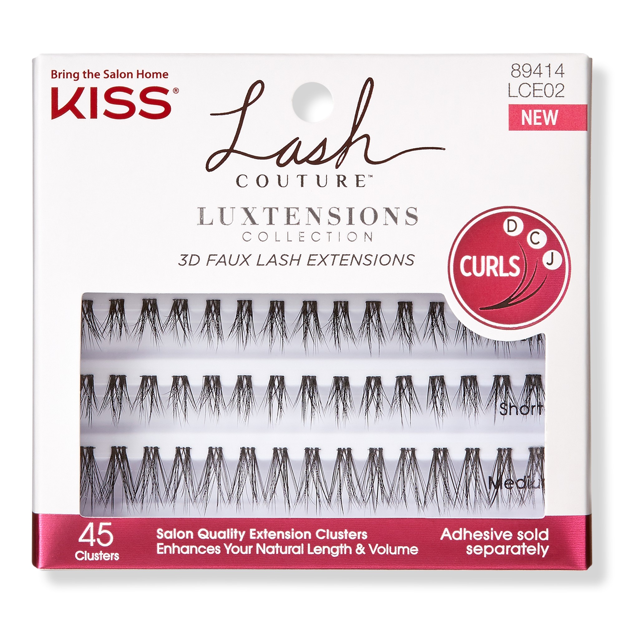 Lash Couture Luxtensions 3D False Eyelash Extension Clusters Kit #02: le migliori offerte e lo ...