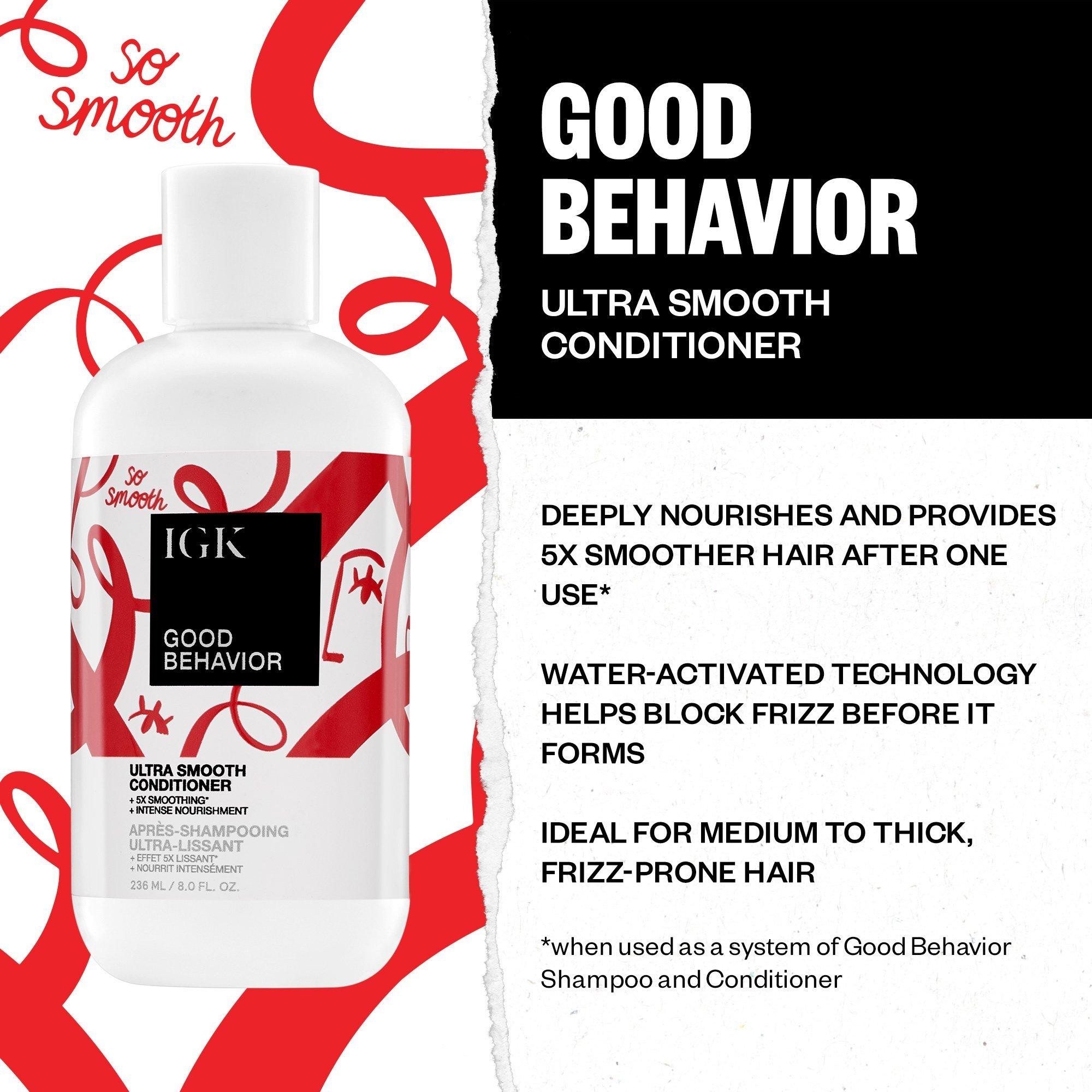 IGK Good Behavior Ultra Smooth Conditioner Best Deals and Price History ...