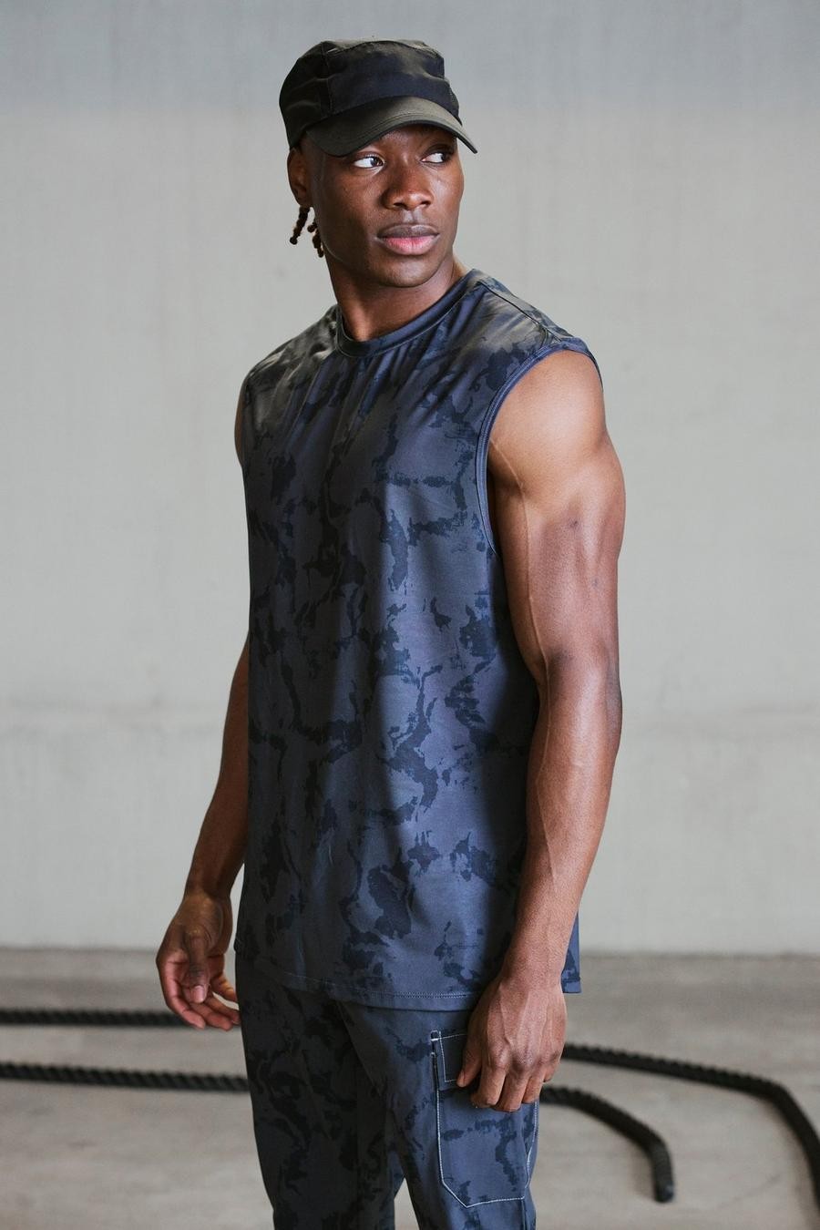 Active Matte Acid Wash Print Tank Die besten Deals und ...