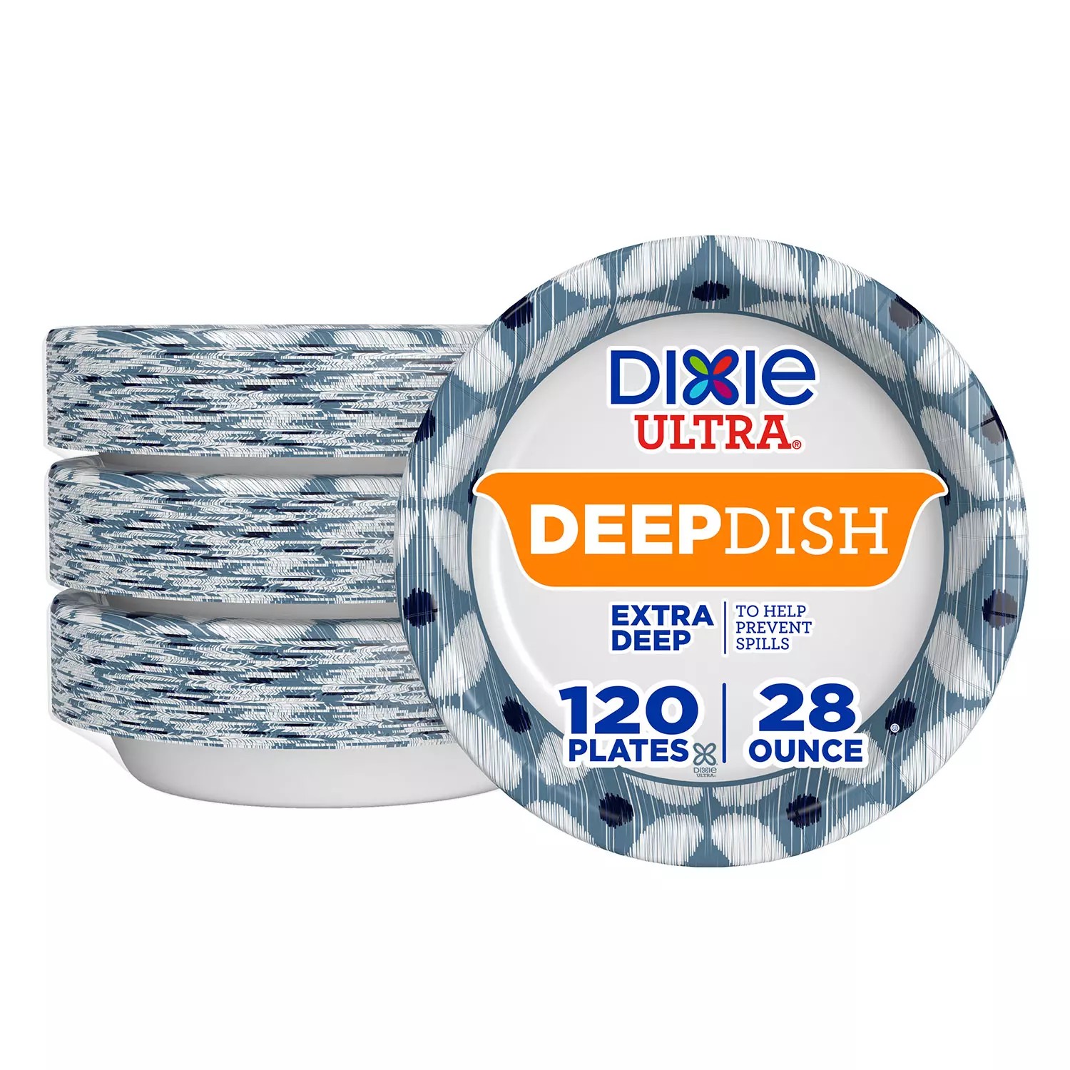 Dixie Ultra Extra Deep Dish Paper Plate (28 oz, 120 ct.) Meilleures ...
