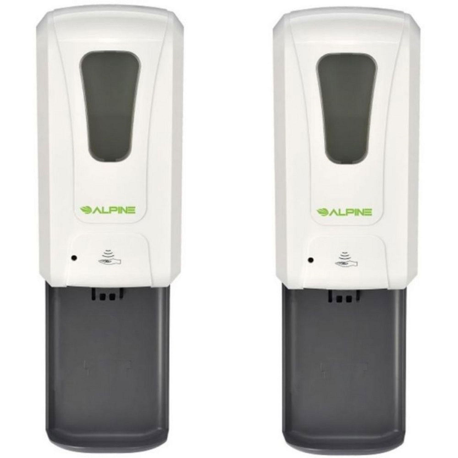Alpine Industries Automatic Hand Soap & Sanitizer Dispenser, 2 pk ...