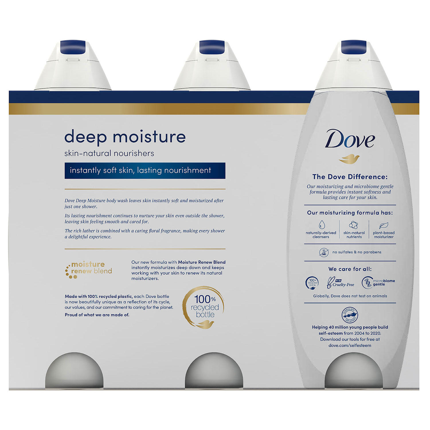 DOVE MOISTURE BW 3 PK / 24 FL OZ Best Deals and Price History at ...