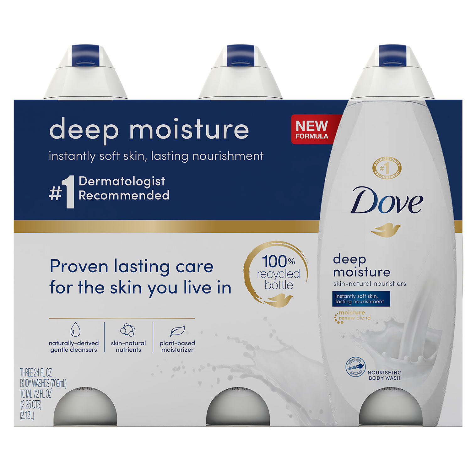 DOVE MOISTURE BW 3 PK / 24 FL OZ Best Deals and Price History at ...
