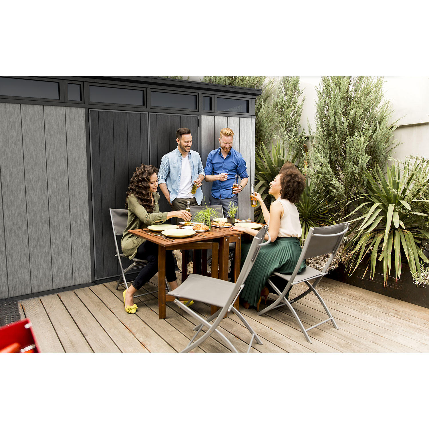 Keter Artisan 11' x 7' Customizable Storage Shed Meilleures offres et ...