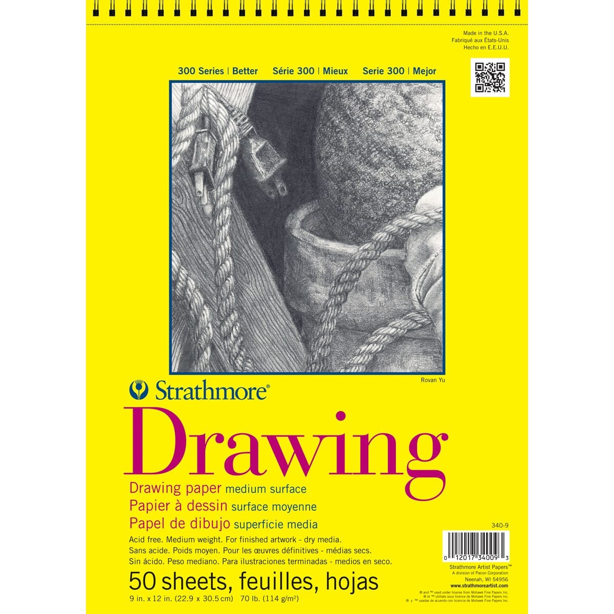 Strathmore® 300 Series Wired Drawing Paper Pad, 50 Sheets Deals and ...