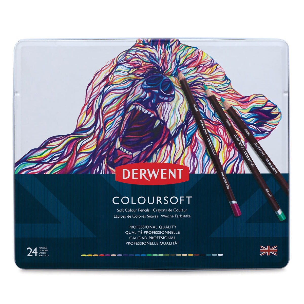 Derwent Coloursoft Pencil Set - Assorted Colors, Set of 24 Best Deals ...