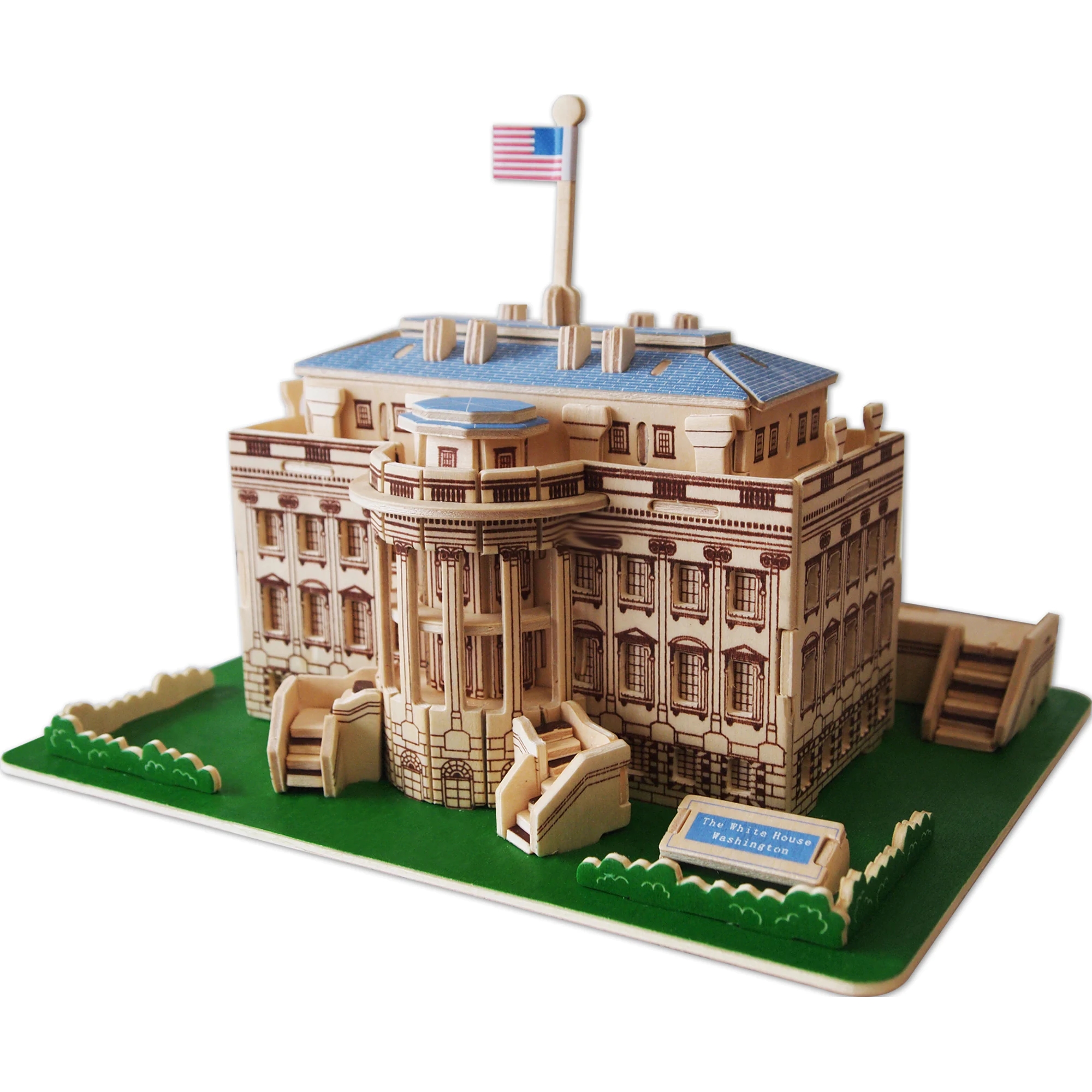 University Games The White House 128 Piece Wooden Puzzle Deals and ...