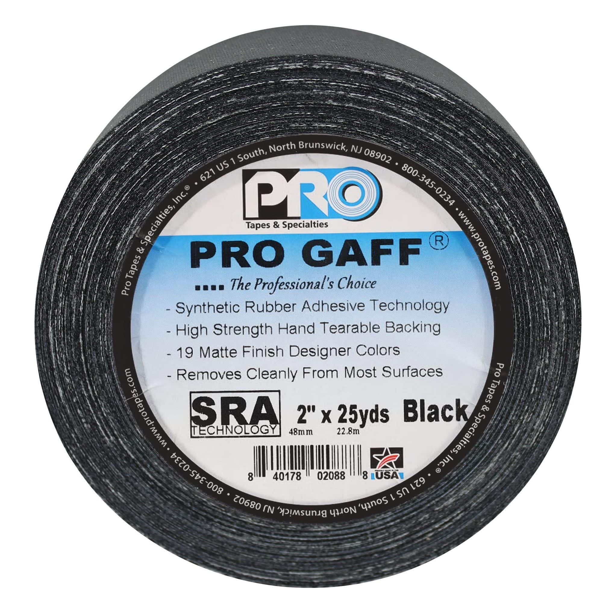 Pro Tape Black Pro Gaff® Gaffers Tape, 2"" x 25yd. | Michaels® Best ...