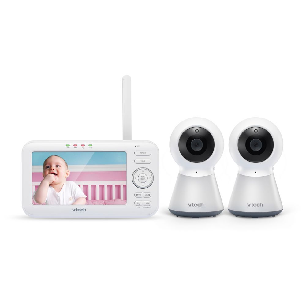 Vtech Digital Video Monitor 5"" Screen Vm5254-2 White Best Deals and ...