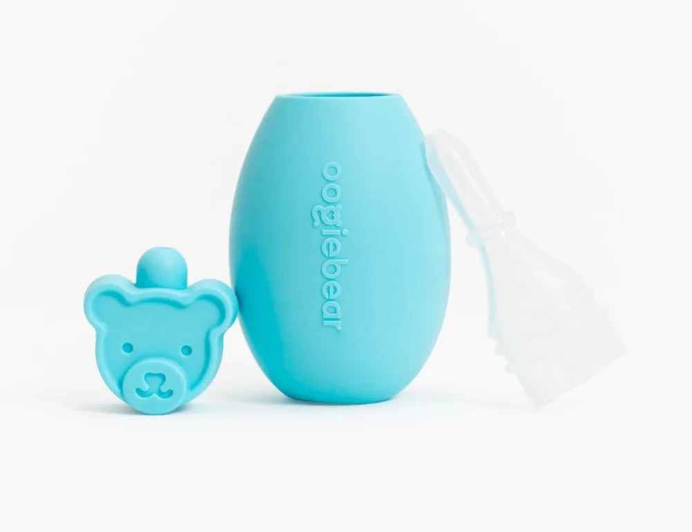 Oogiebear The Bear Pair Bulb Aspirator And Booger Picker In Blue Best ...