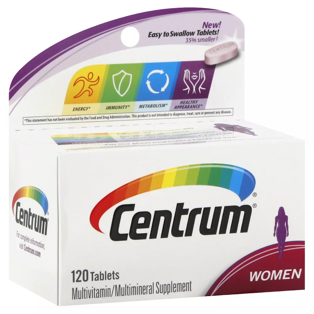 Centrum® Ultra 120-Count Multivitamin and Multimineral Supplement ...