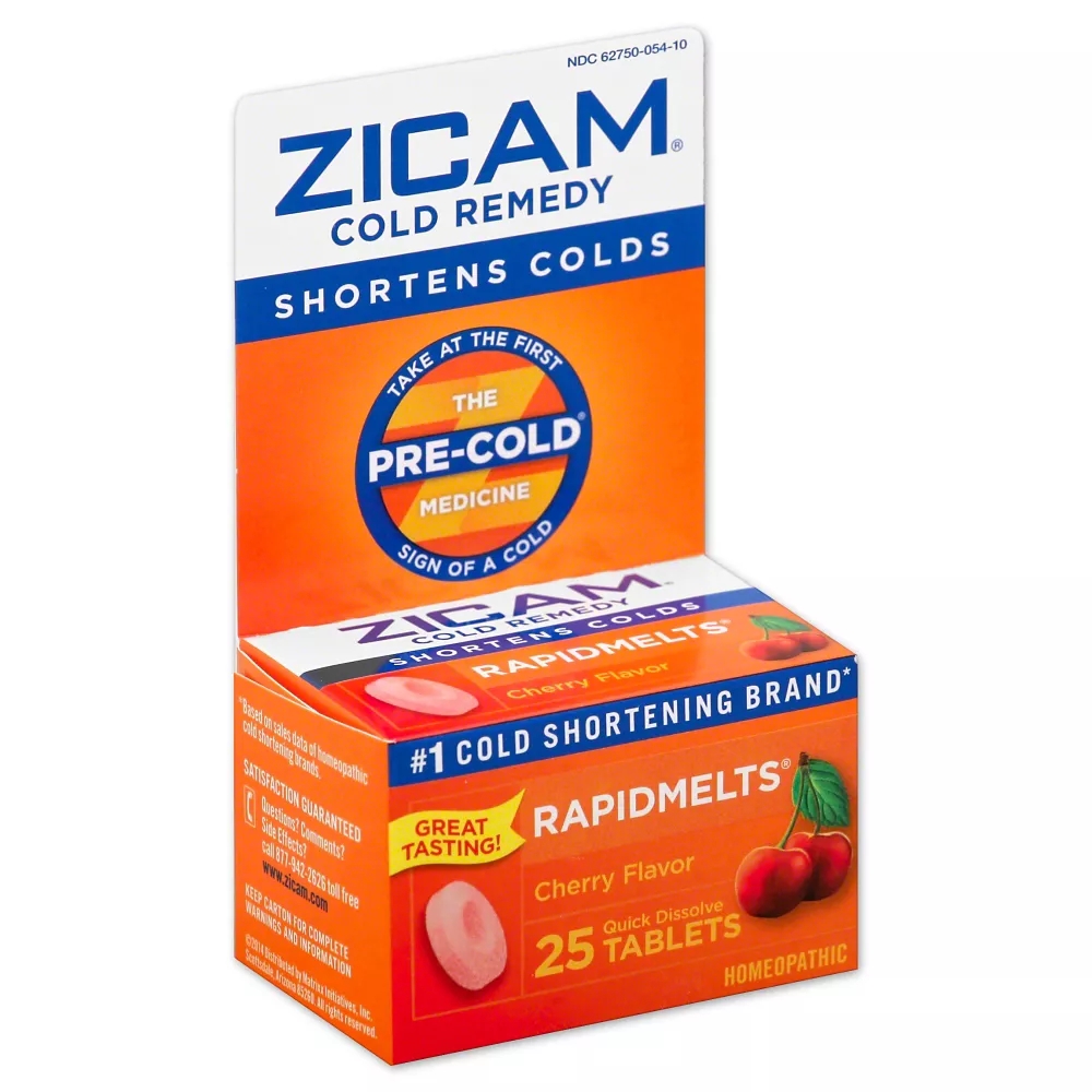 Zicam Rapidmelts 25-Count Pre-Cold Tablets In Cherry Best Deals and ...