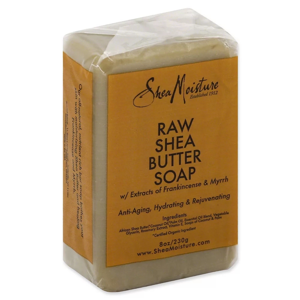 SheaMoisture® 8 oz. Organic Raw Shea Butter Soap Anti-Aging Face and Body Bar Best Deals and ...