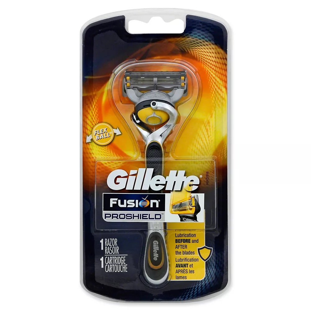 Gillette Fusion Proshield 1-Count Men's Flexball Handle Razor Best ...