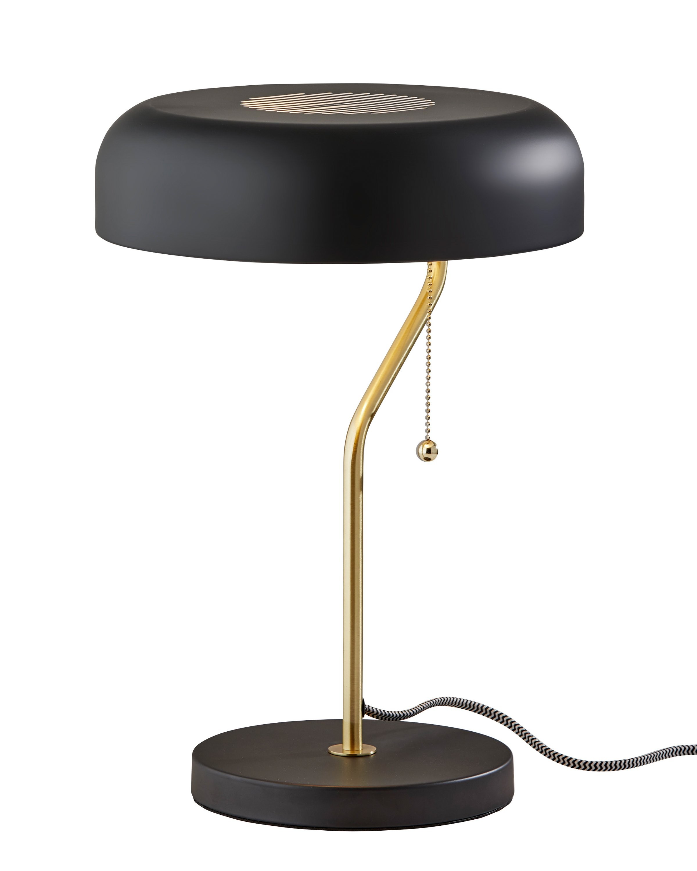 Brighton Table Lamp, Black/Antique Brass Deals and Price History at ...