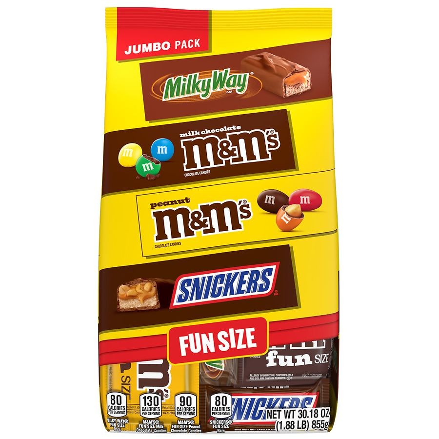Mars Fun Size Chocolate Candy Variety Bulk, 30.18 oz Deals and Price ...