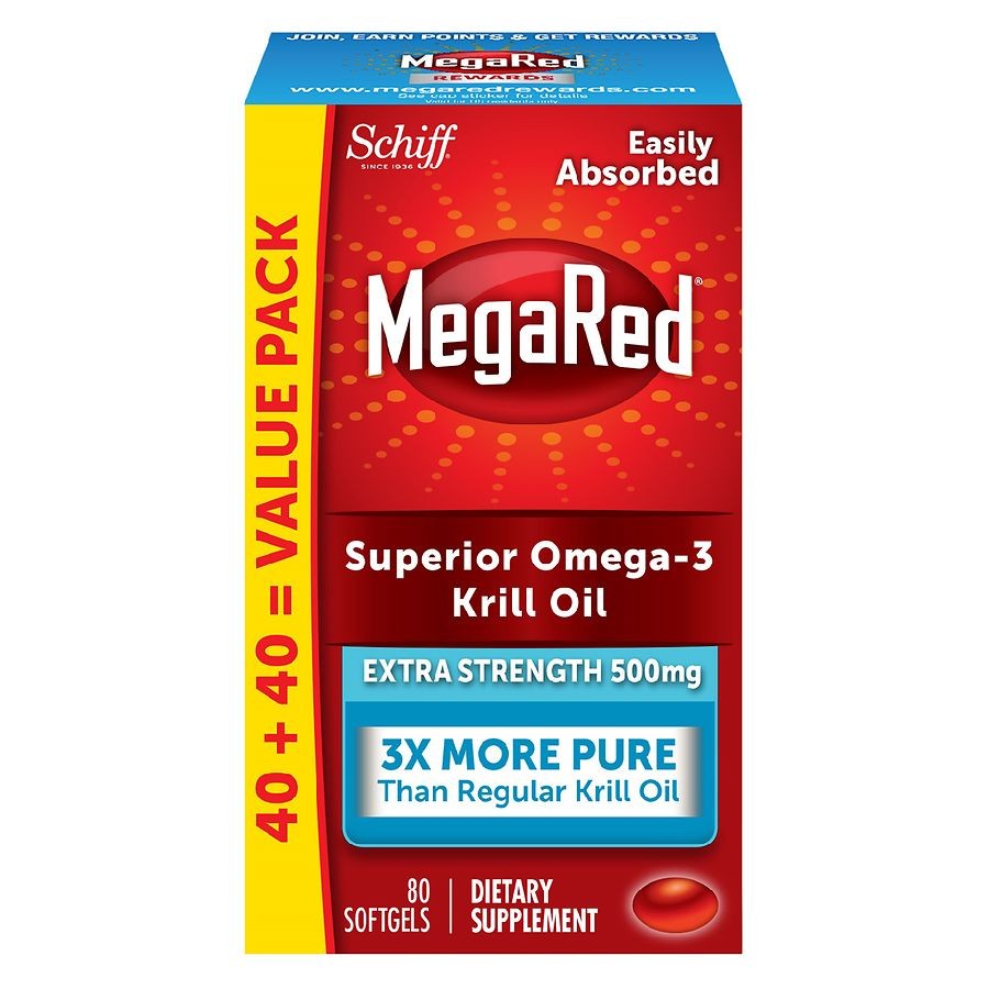 Mejores ofertas e historial de precios de MegaRed 500mg Extra Strength ...