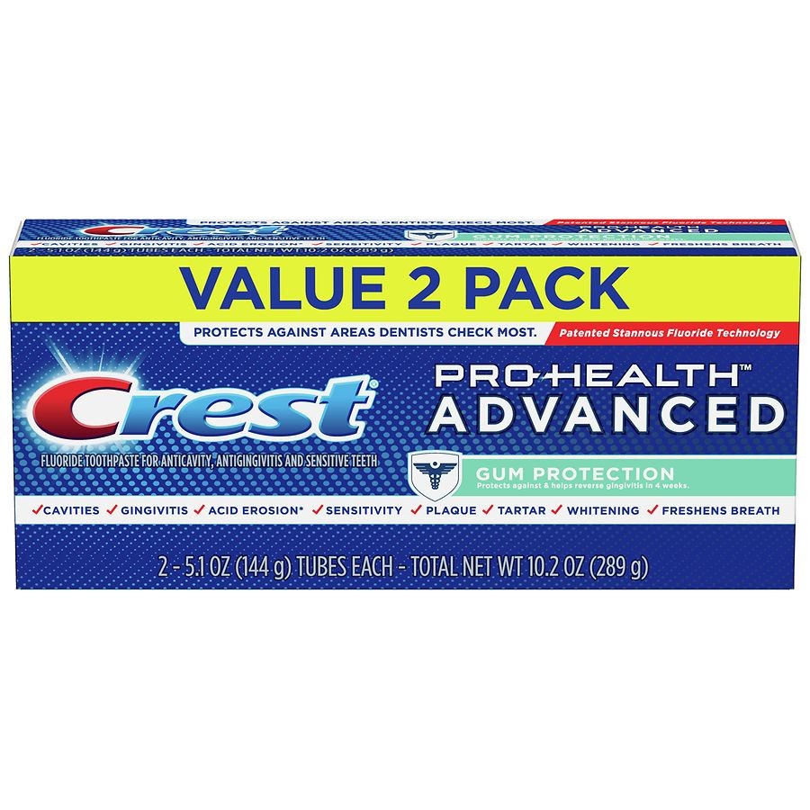 Crest Gum Protection Toothpaste - 5.1 OZ x 2 pack Best Deals and Price ...