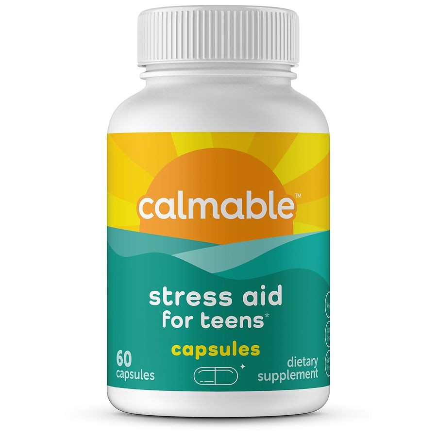 Calmable Stress Relief for Teens Capsules, 60.0 EA Deals and Price ...