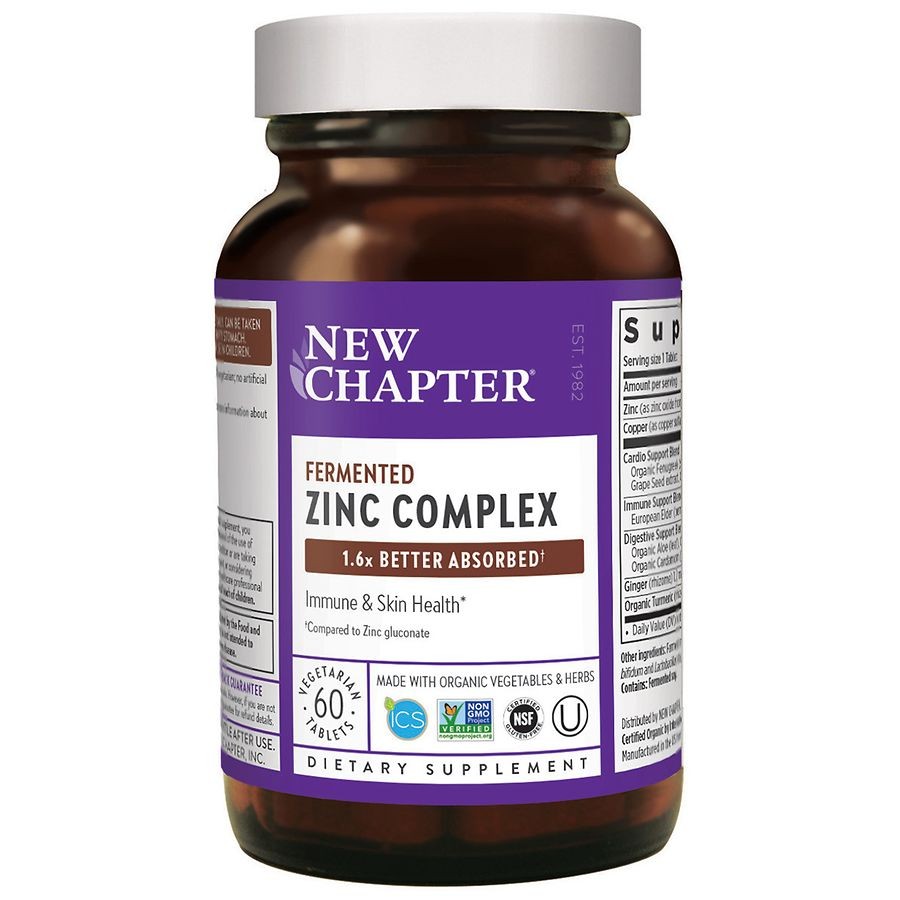 Fermented Zinc Complex, Vegetarian Tablets Best Deals and Price History ...