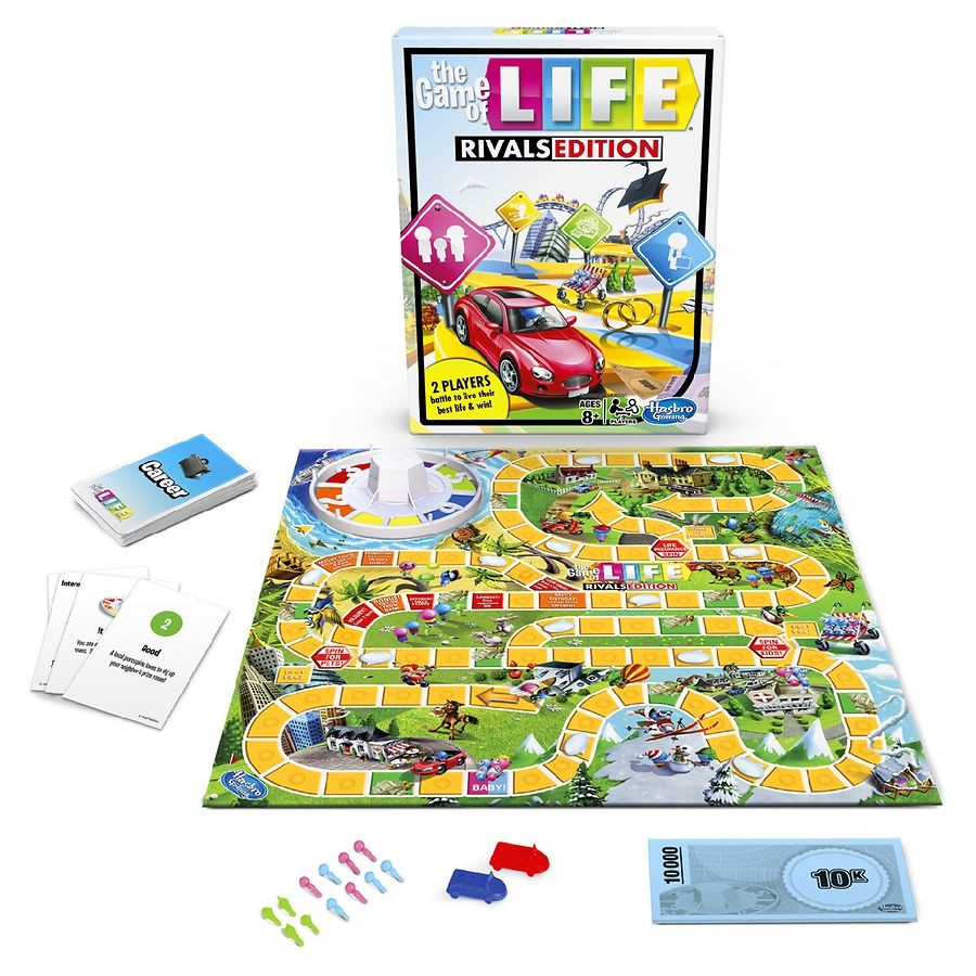The Game of Life Rivals Edition Board Game, 1.0 ea Deals and Price ...