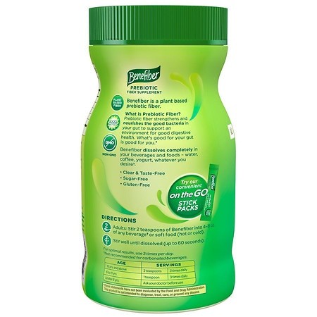 Mejores ofertas e historial de precios de Benefiber Fiber Supplement ...