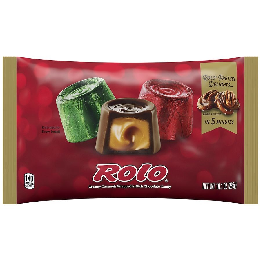 Rolo Christmas Candy, Bag Rich Chocolate Caramels - 10.1 oz Best Deals ...