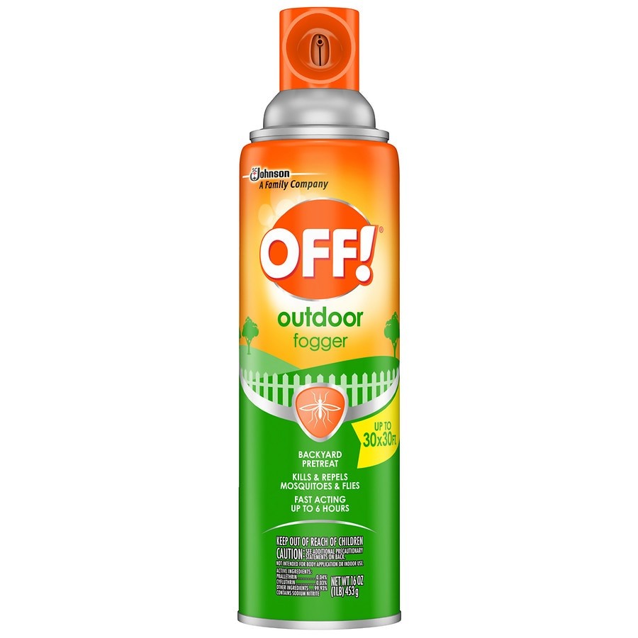 Off! Backyard Outdoor Fogger, Bug Repellent for Mosquitoes, Flies ...