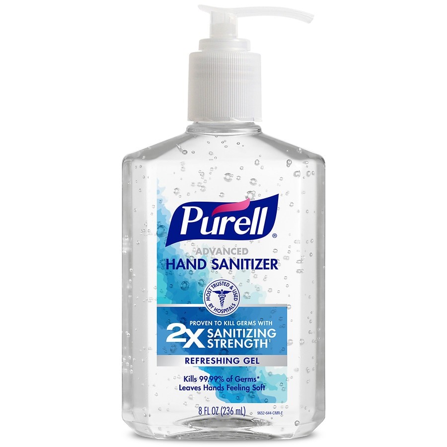 Purell Advanced Hand Sanitizer, Pump Original - 8.0 fl oz Deals and ...