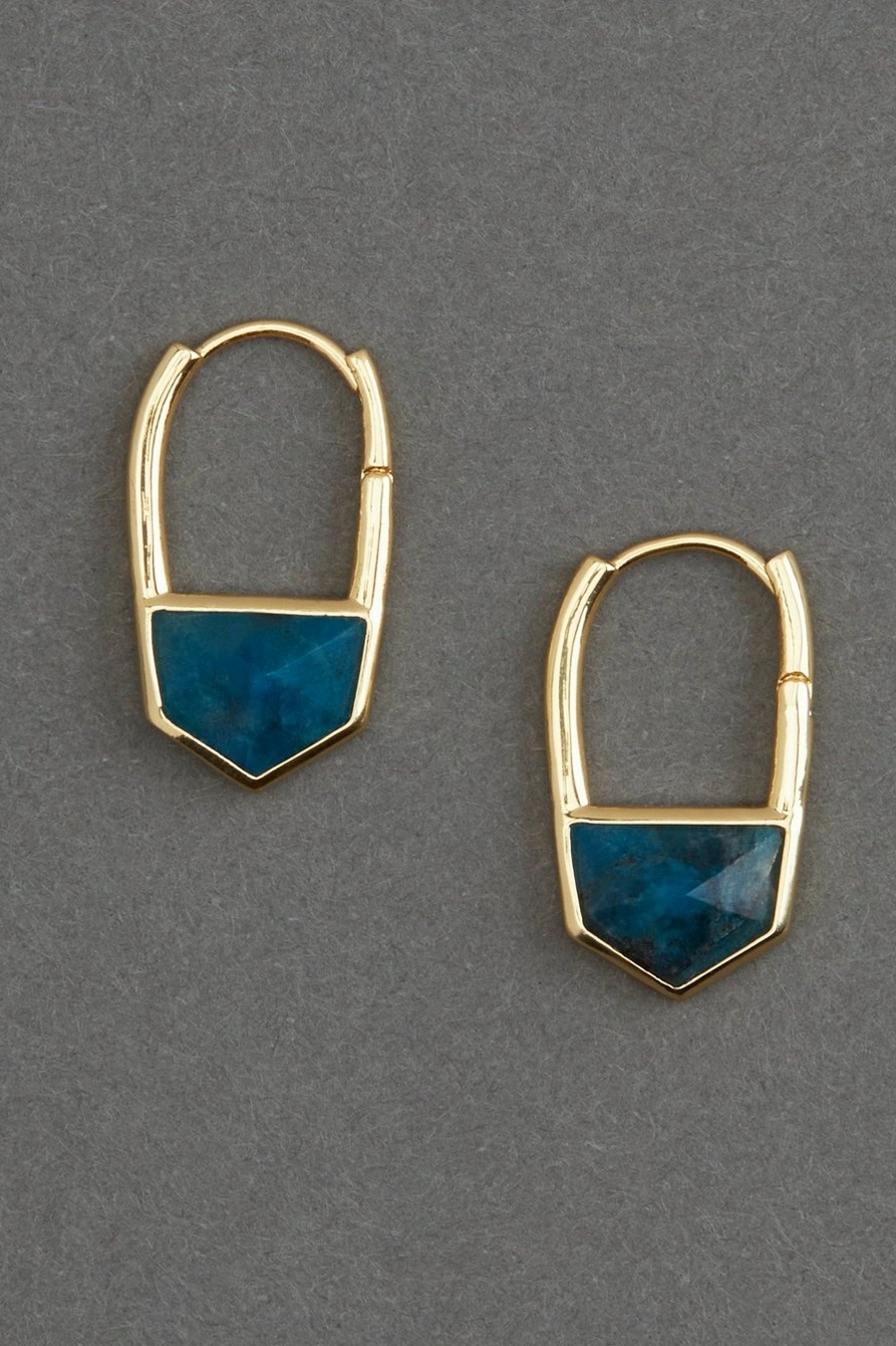 apatite semi precious hoop earring: le migliori offerte e lo storico ...