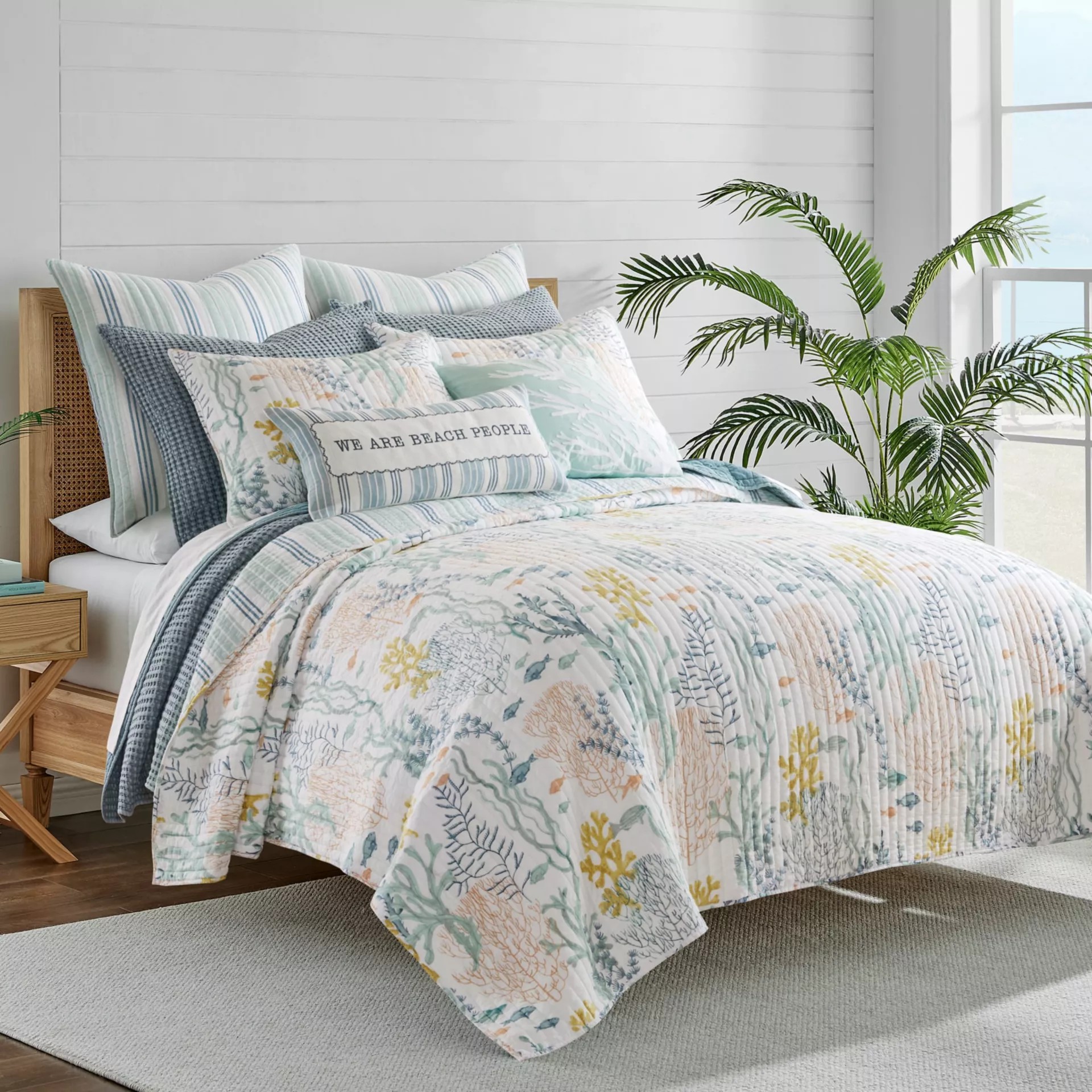 Levtex Home Ocean Meadow Quilt Set Deals and Price History at JoinHoney ...