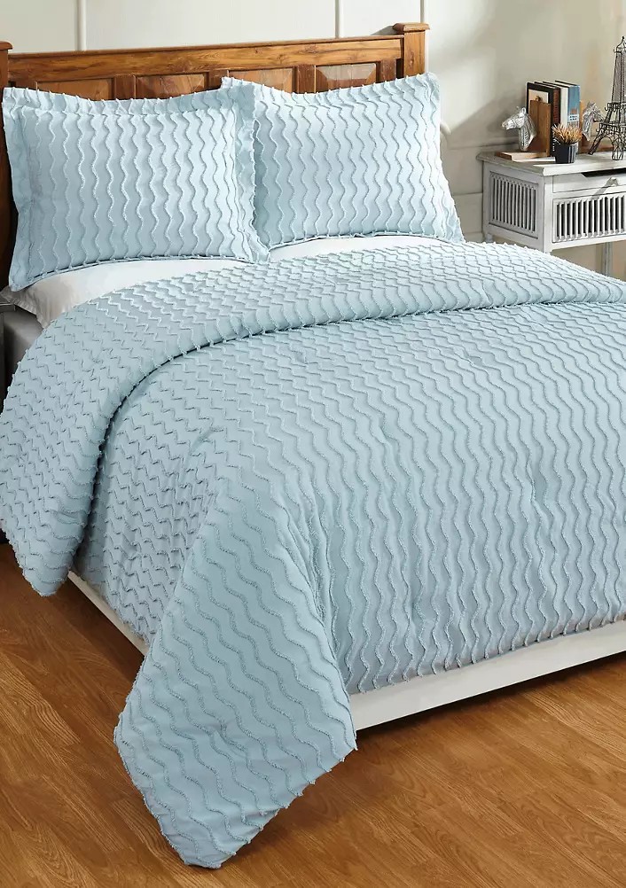 Isabella Comforter Set 100% Cotton Tufted Unique Luxurious Soft Plush ...