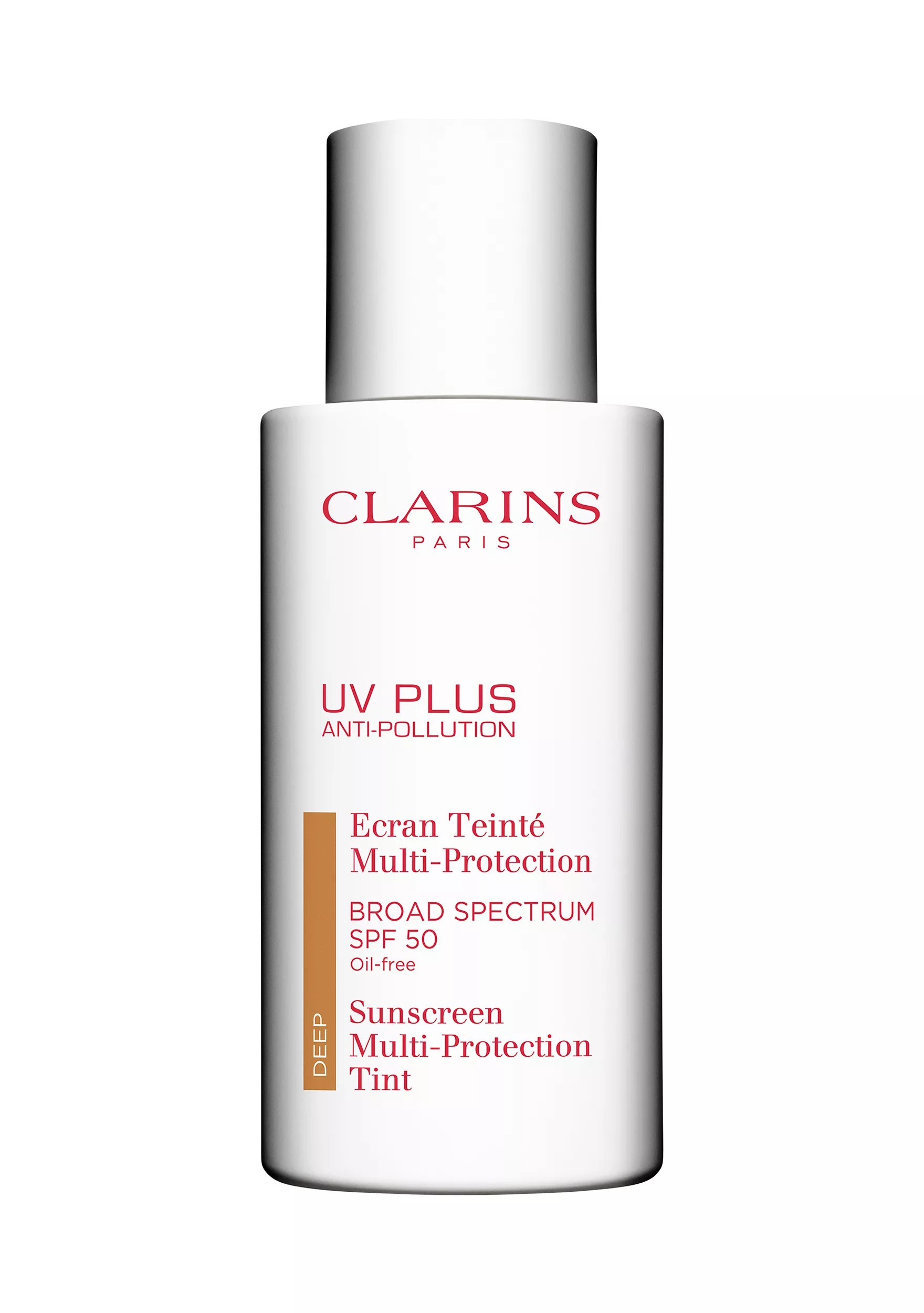 Clarins UV Plus Anti Pollution Antioxidant Tinted Face Sunscreen SPF 50 ...
