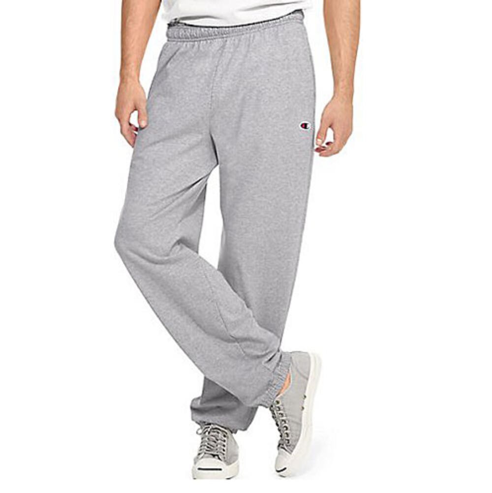 Mens Champion® Jersey Closed Bottom Active Sweatpants Deals and Price ...