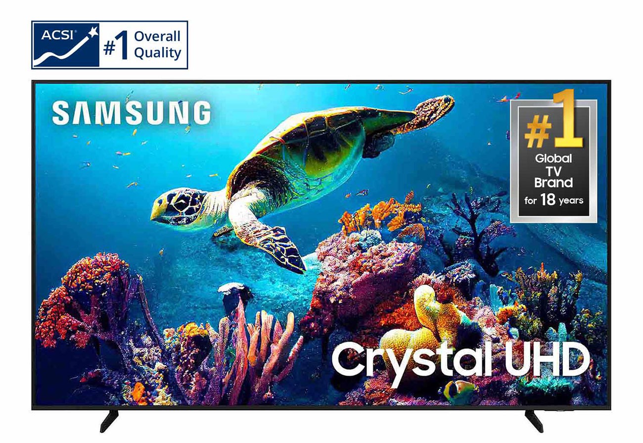 Samsung DU6900 TV Crystal UHD 4K Smart 75-Inch in Black Deals and Price ...