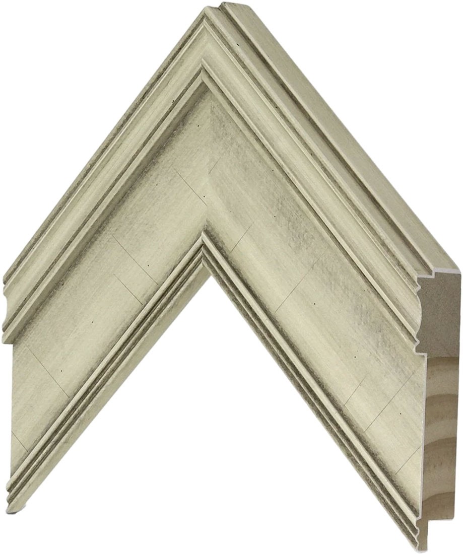 Frame My TV Samsung The Frame 65"" Premiere Frame In Antique White Best ...