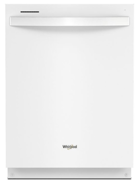 Whirlpool 24"" White Large Capacity Dishwasher With 3rd Rack Deals and ...