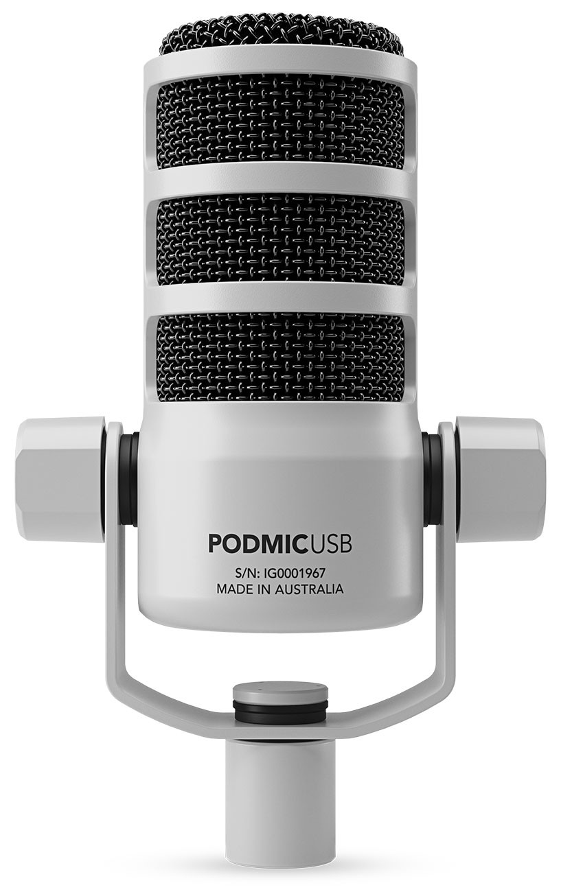 RODE PodMic USB Microphone Dynamic Broadcast in White Deals and Price ...