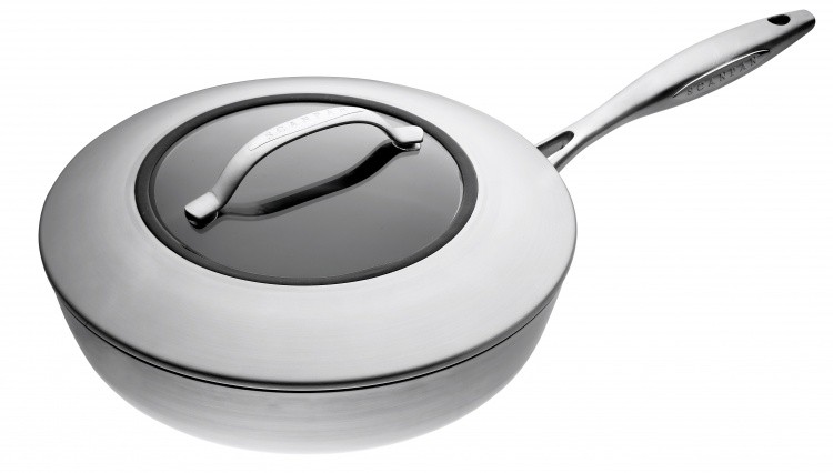 Scanpan CTX 3 Qt. Ceramic Titanium Saute Pan w/ Lid Deals and Price ...