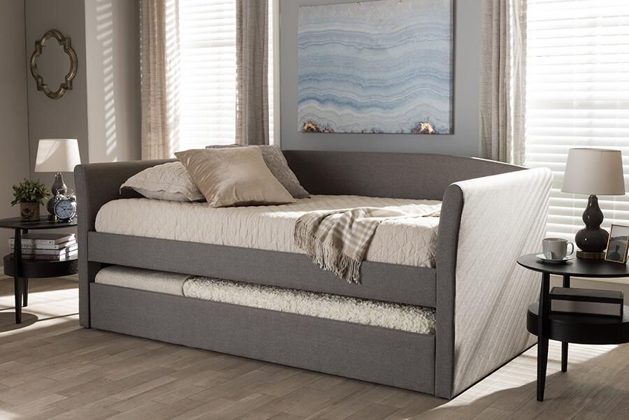 Camino Collection CF8756-GREY-DAY BED Modern and Contemporary Gray ...
